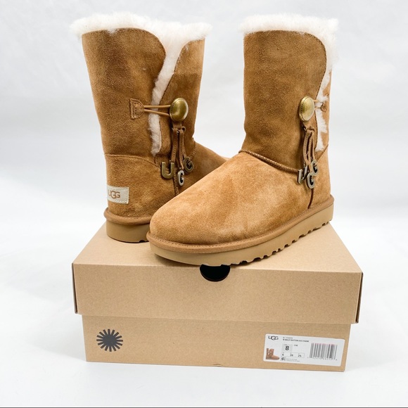 UGG | Shoes | Ugg Bailey Button Ugg Charm Boots | Poshmark